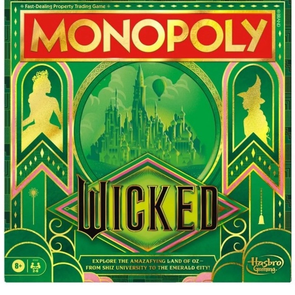 Hasbro | Other | Wicked Edition Monopoly Board Game New | Poshmark